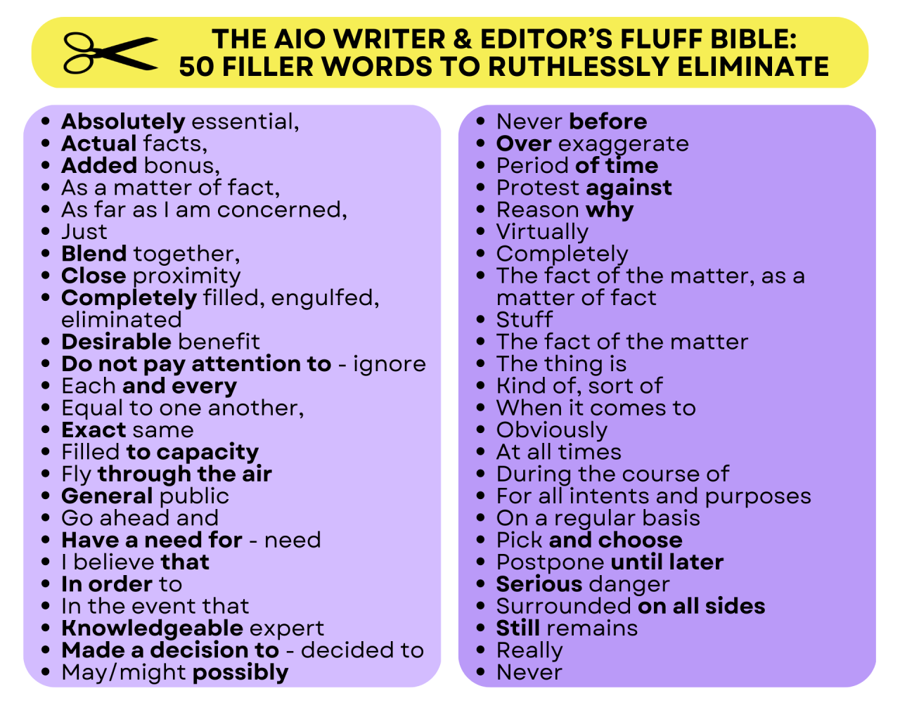 Here are a few other examples: