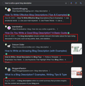 Why Should You Write a Custom Blog Description?